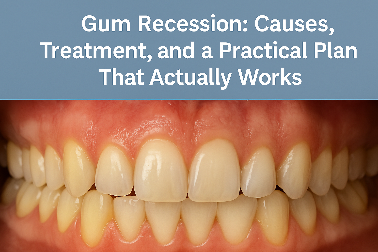 Gum Recession: Causes, Treatments & Prevention Plan