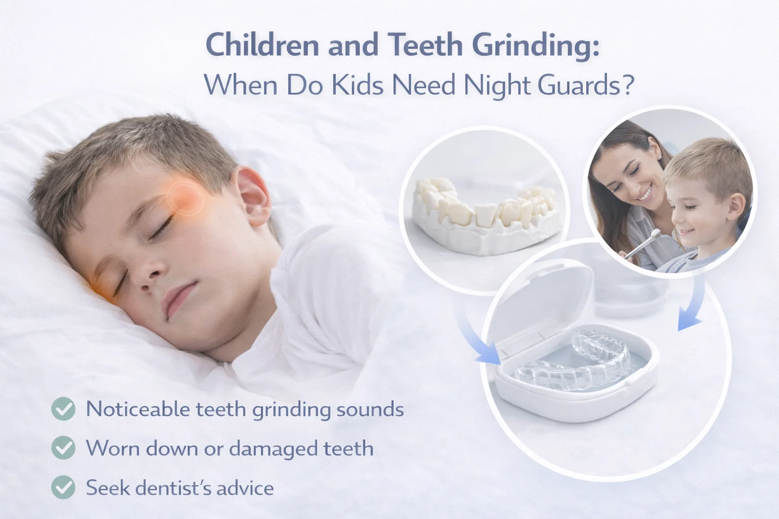 Children Teeth Grinding: When Night Guards Help