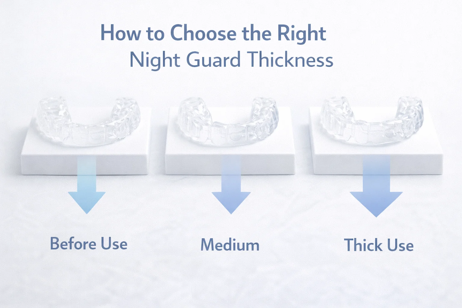 Best Night Guard Thickness for Teeth Grinding