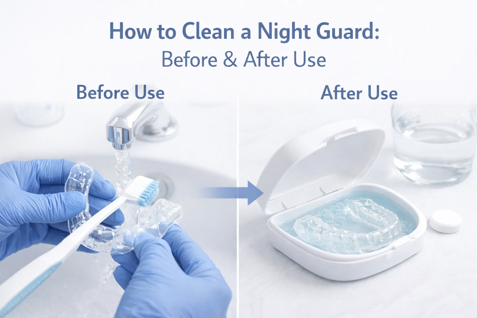 How to Clean a Night Guard Before & After Use